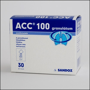 ACC 100 mg granulátum (30x3 g)