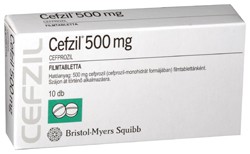 CEFZIL 500 mg filmtabletta (10x)